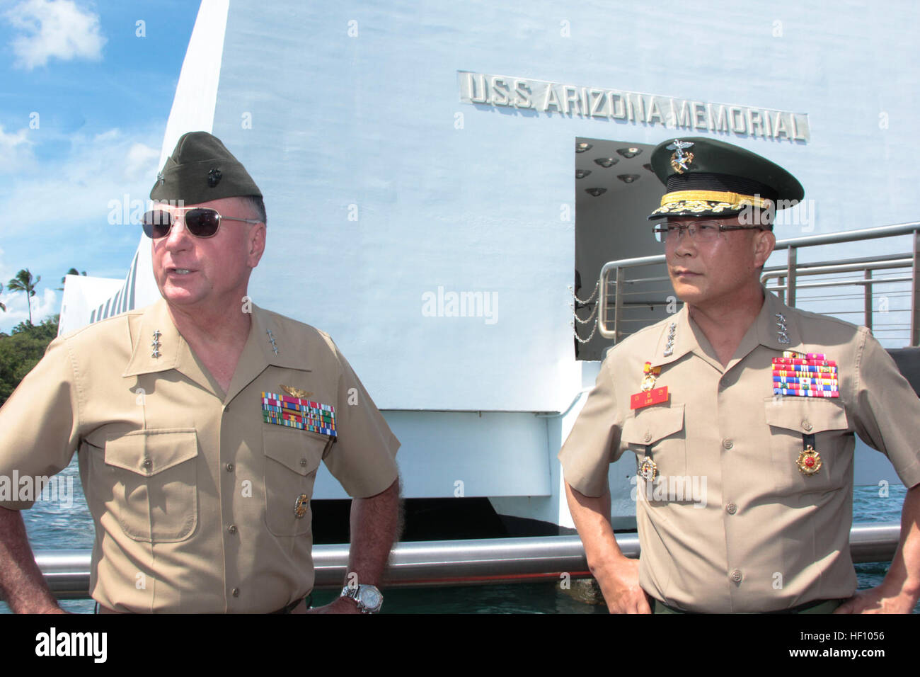 U.S. Marine Corps Lt. Gen. Terry G. Robling, commander of U.S. Marine ...