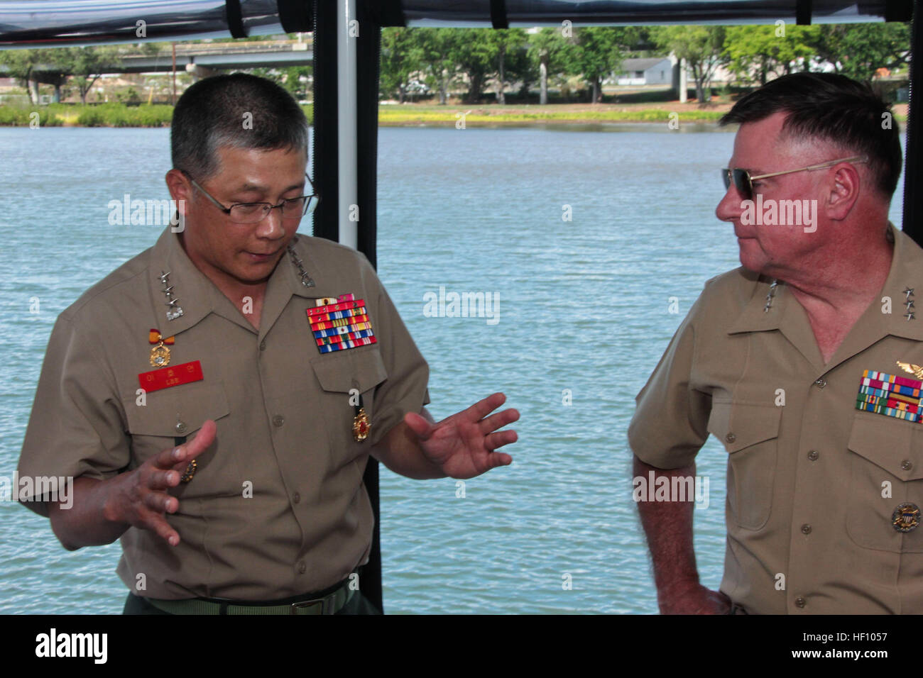 U.S. Marine Corps Lt. Gen. Terry G. Robling, commander of U.S. Marine ...