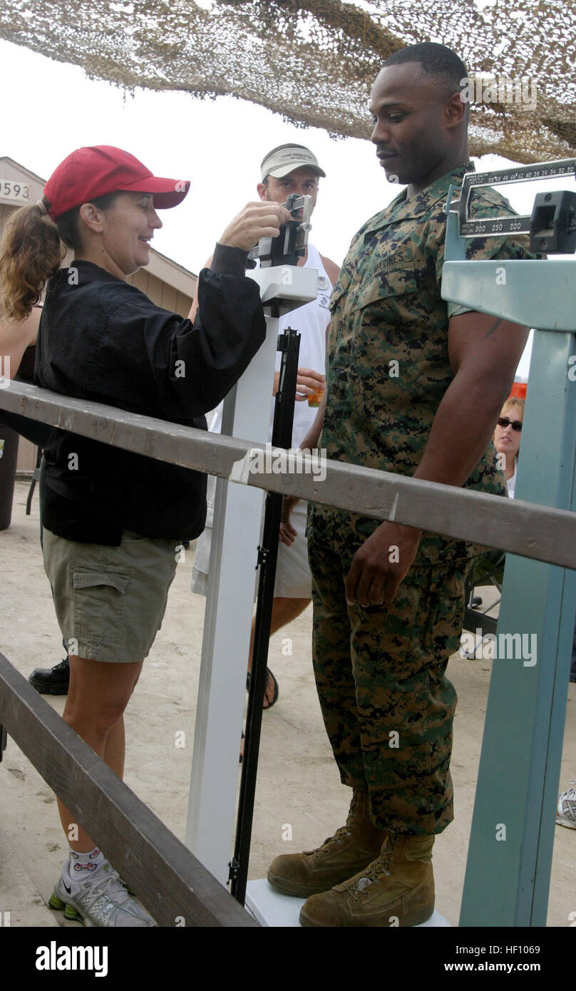 CAMP PENDLETON, Calif. (Sept. 8, 2005) - Thirty-year-old Sgt. Shannon R ...