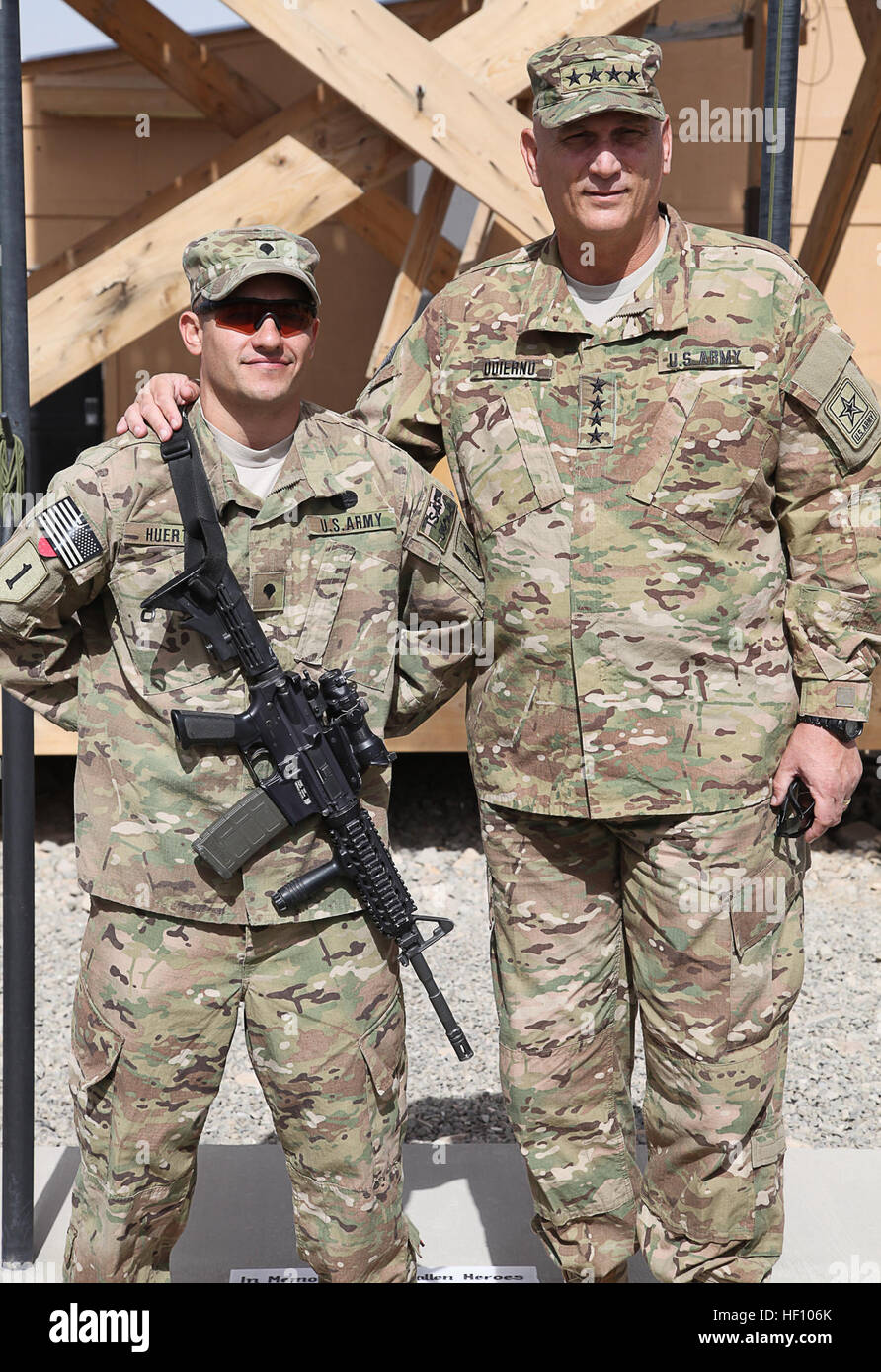 U.S. Army Spc. Marco Huerta with 1st Squadron, 4th Cavalry Regiment ...