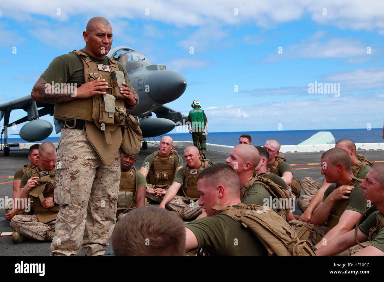 Sergeant Oscar A. Avila, the fire direction control chief with 81mm ...