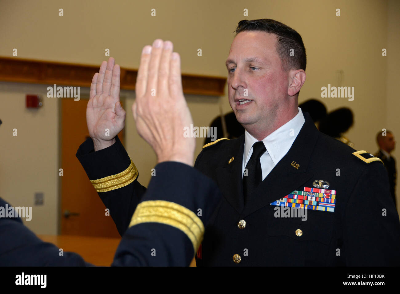 Col. Schwartz promoted to brigadier general (8009976436 Stock Photo - Alamy