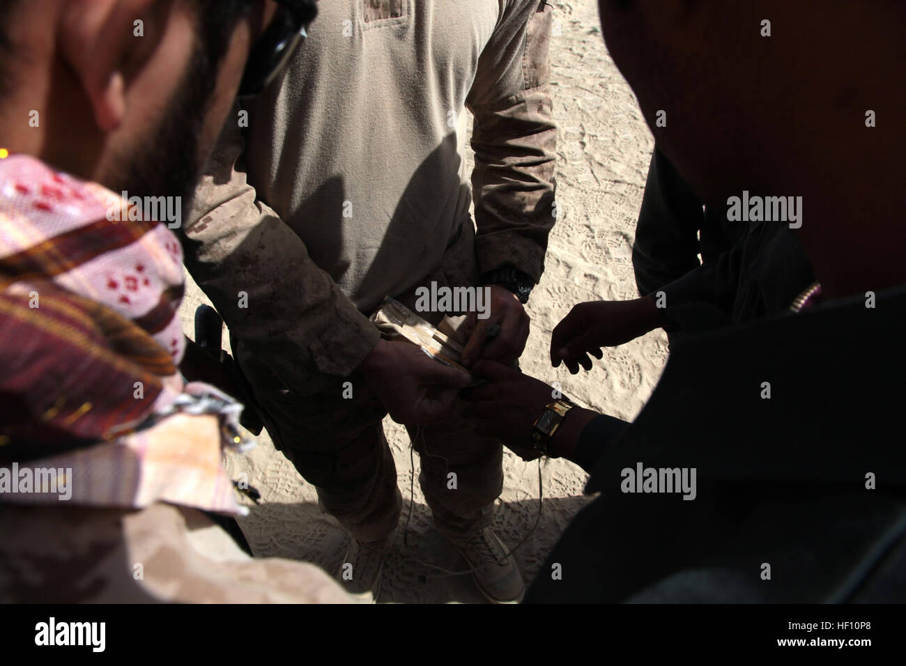 U.S. Marine Corps Sgt. Benjamin T. Fischer, explosives ordinance ...