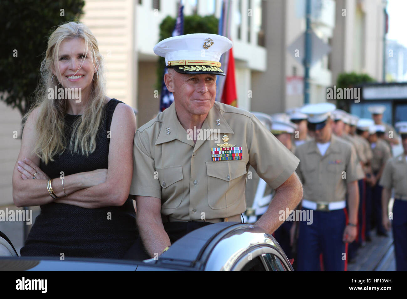 Major General Melvin Spiese, commanding general of 1st Marine ...