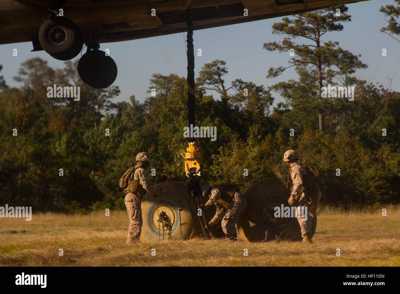 Marines of Combat Logistics Battalion (CLB) 26 practice suspending five ...