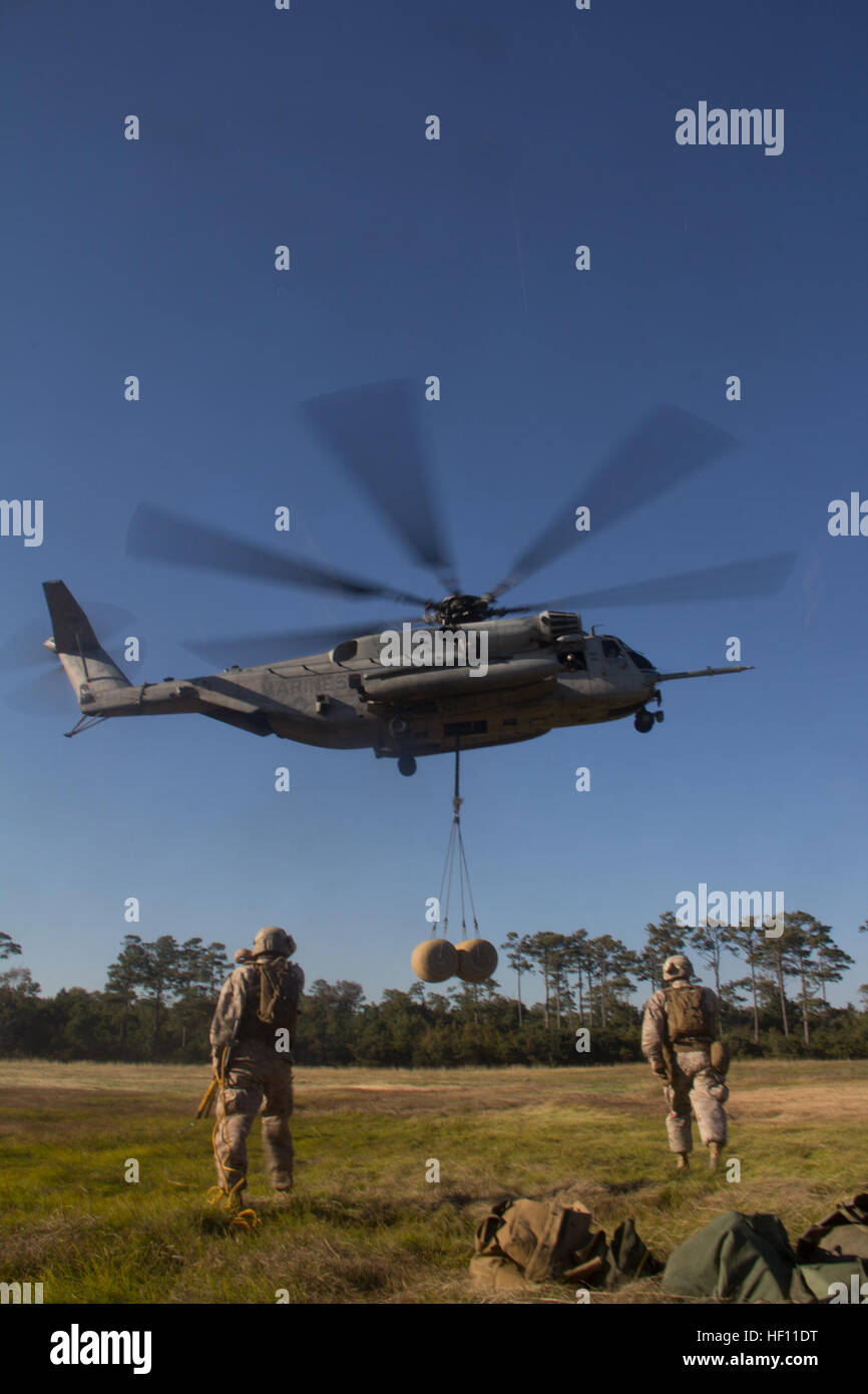 Marines of Combat Logistics Battalion (CLB) 26 practice suspending five ...