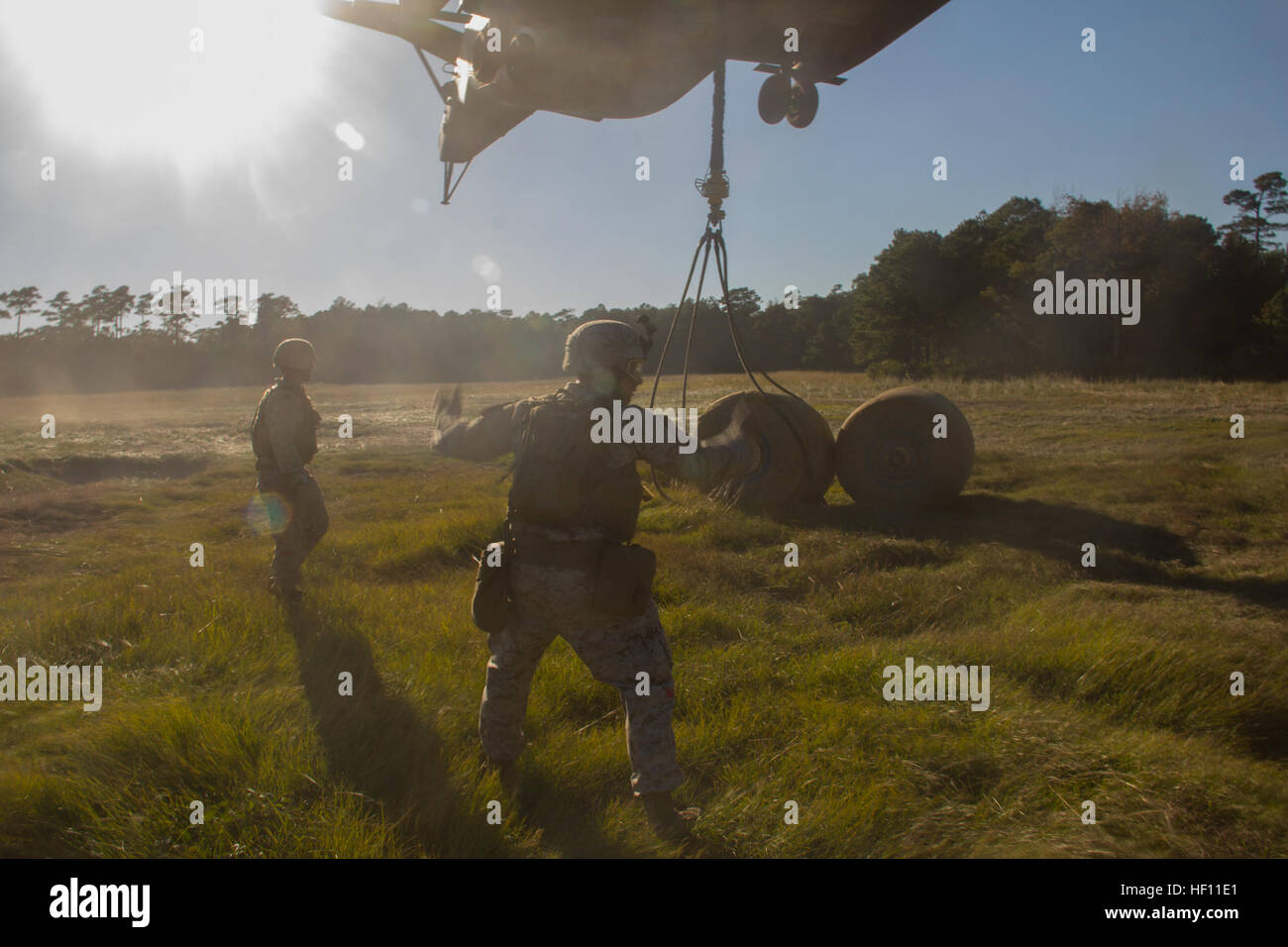Marines of Combat Logistics Battalion (CLB) 26 practice suspending five ...