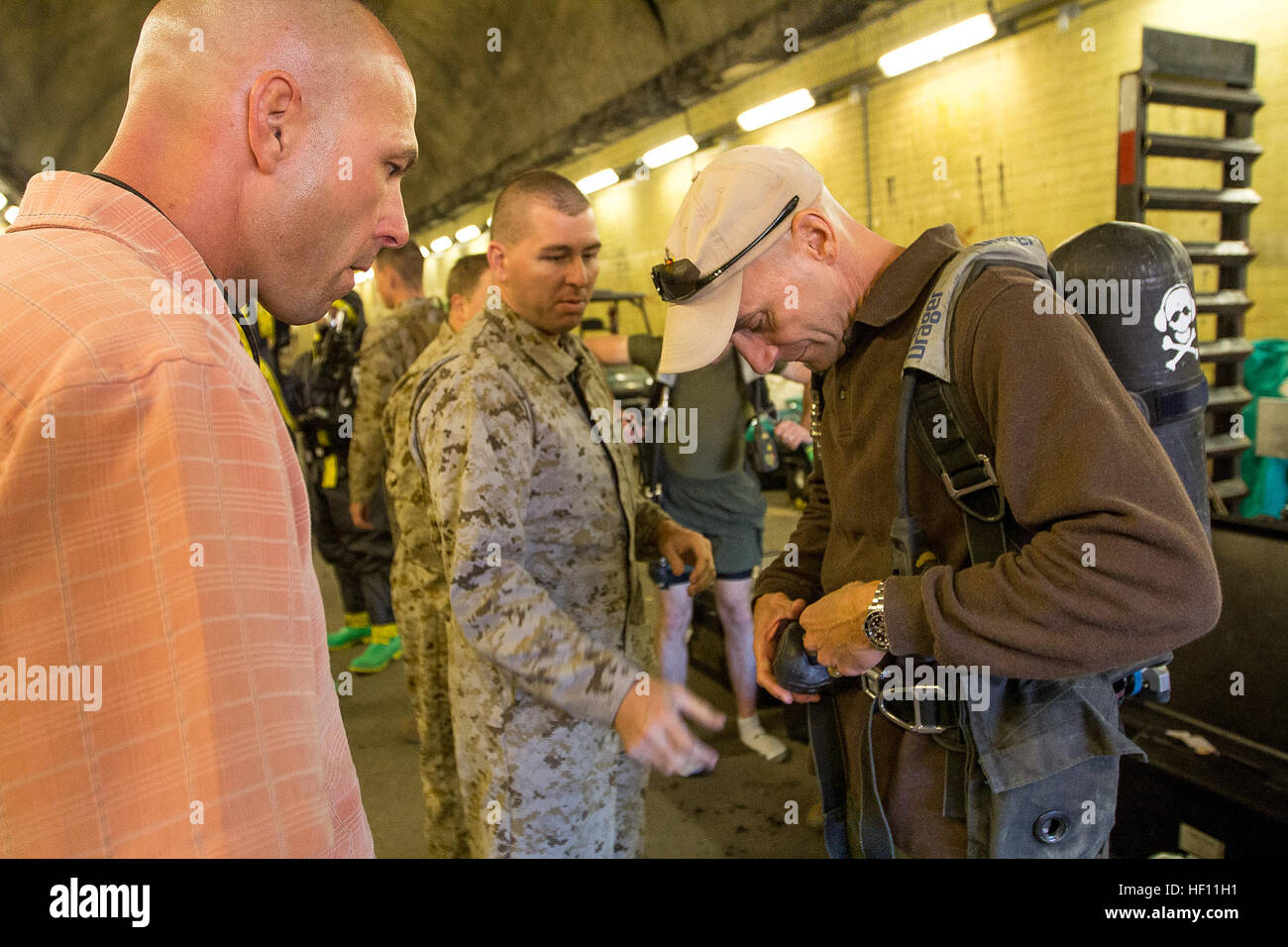 Col. Matthew St. Clair, 26th Marine Expeditionary Unit commanding ...