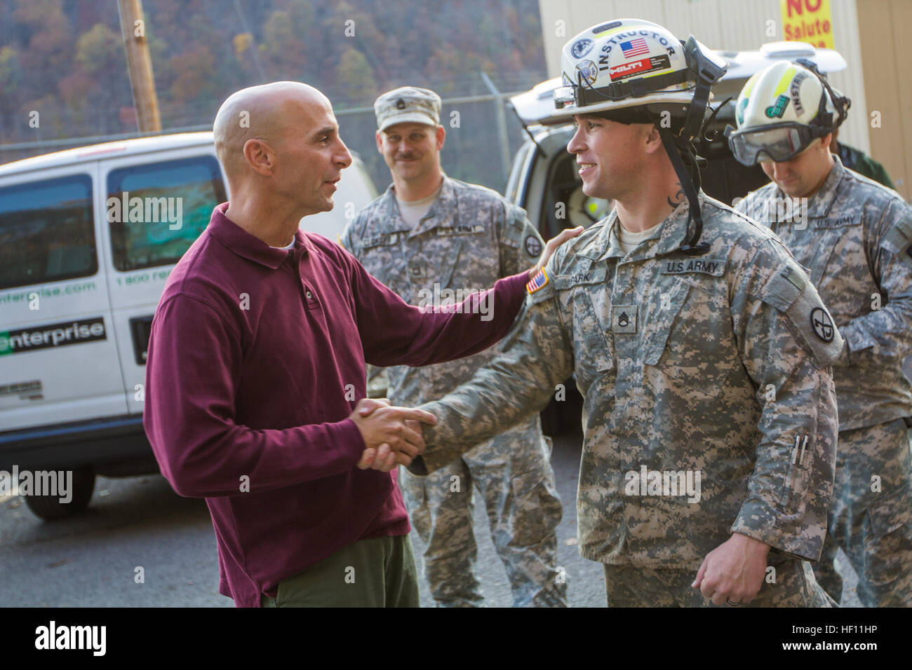Col. Matthew St. Clair, 26th Marine Expeditionary Unit commanding ...