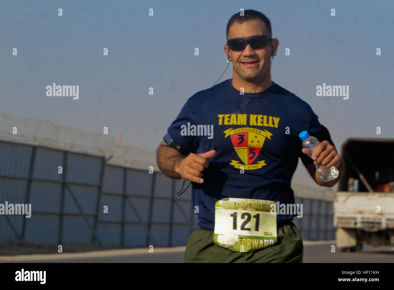 Major Speros Koumparakis, detachment commander, 9th Communications ...