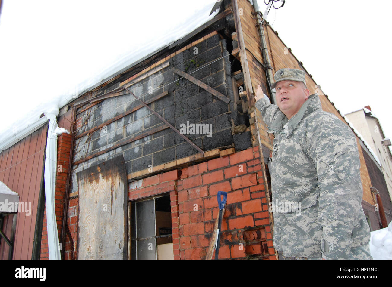 W.Va. Army National Guard Staff Sgt. Christopher Hamrick, the CBRNE non ...