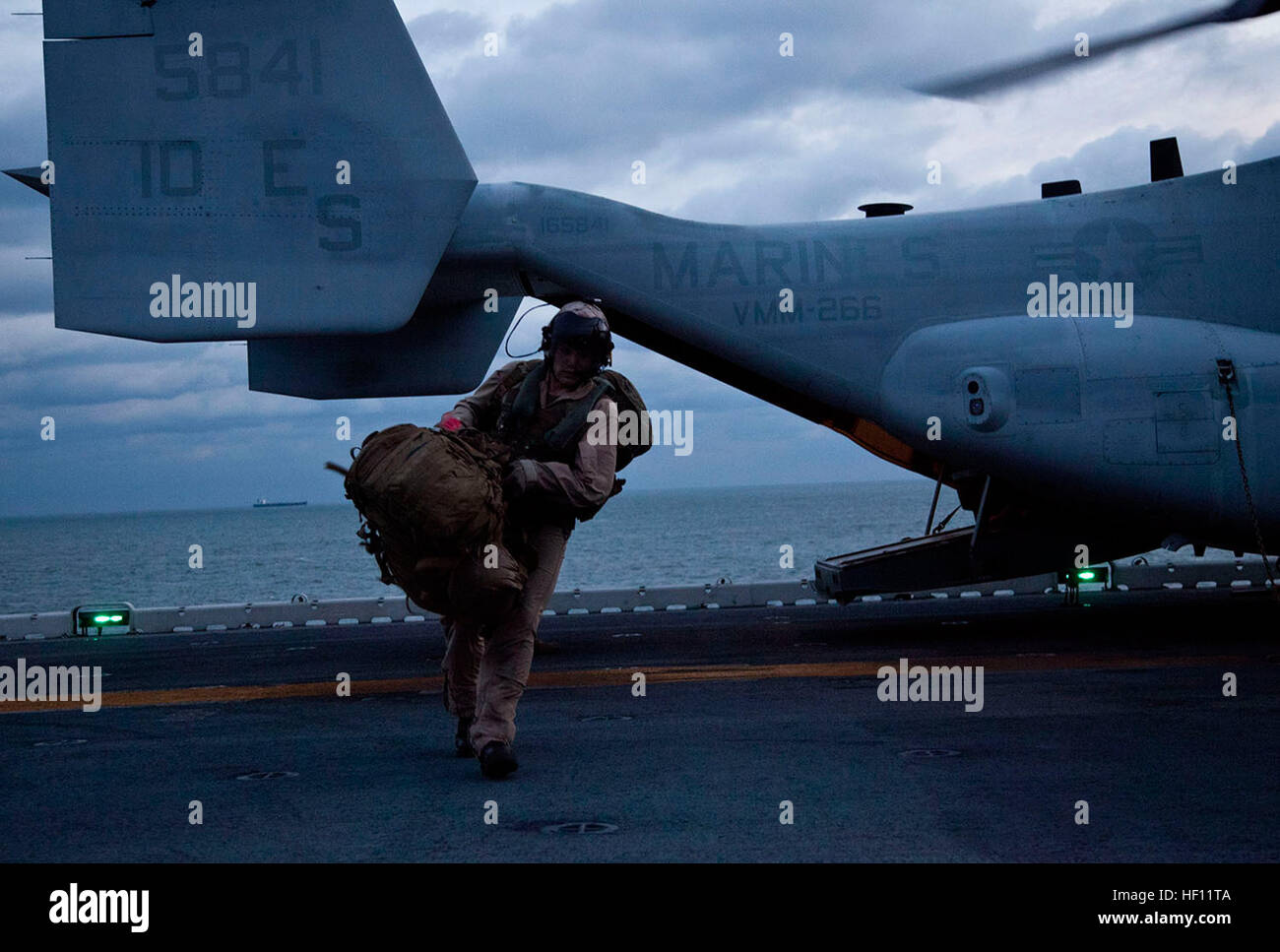 A Marine assigned to 26th Marine Expeditionary Unit (MEU) command ...