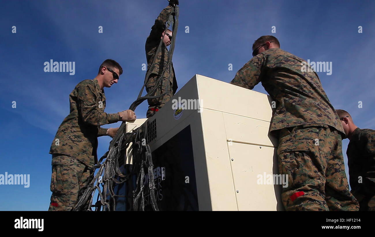 Marines assigned to Landing Support Platoon, Combat Logistics Battalion ...