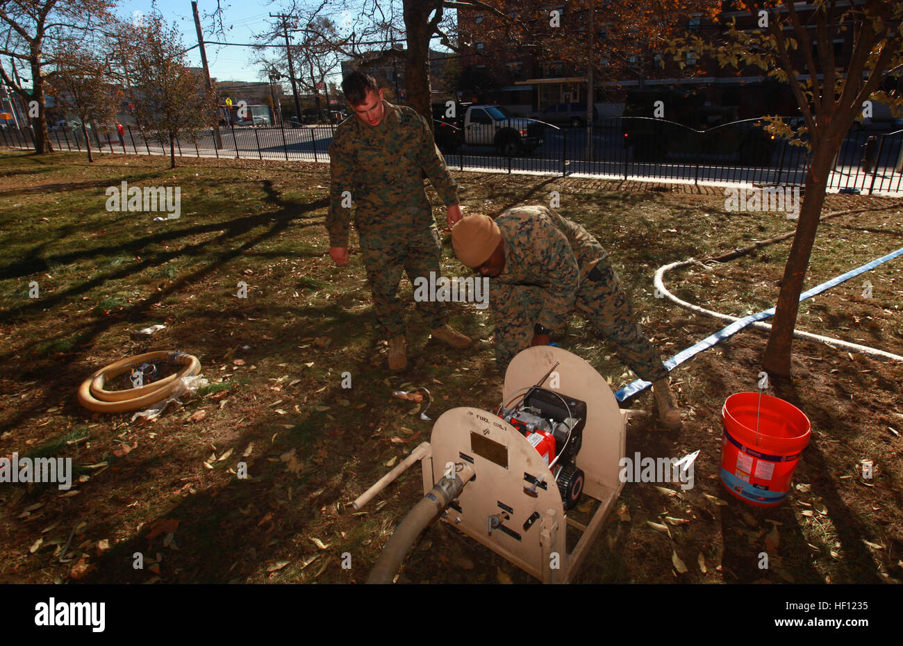 Sgt. Justin Armstrong (left), a native of Apple Valley, Minnesota and ...