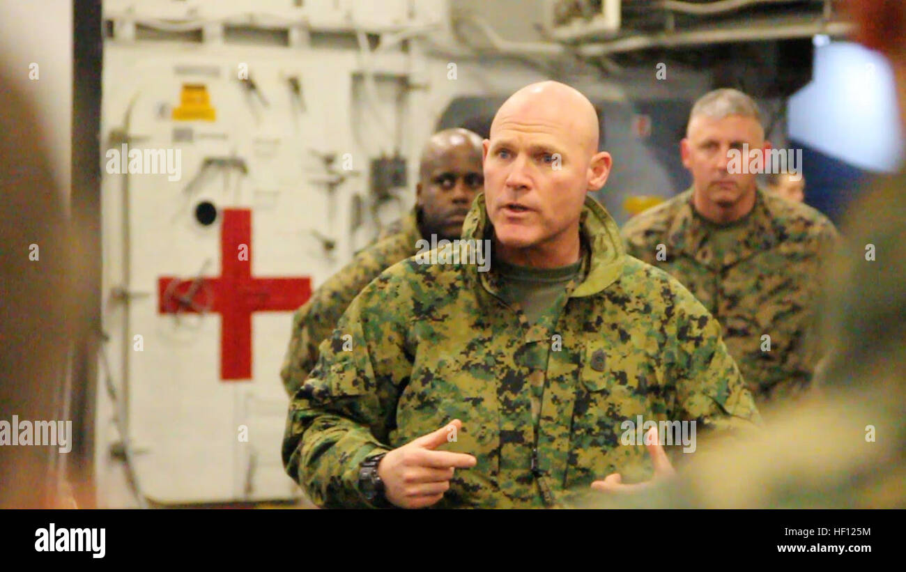 Sergeant Major Micheal P. Barrett, Sergeant Major of the Marine Corps ...