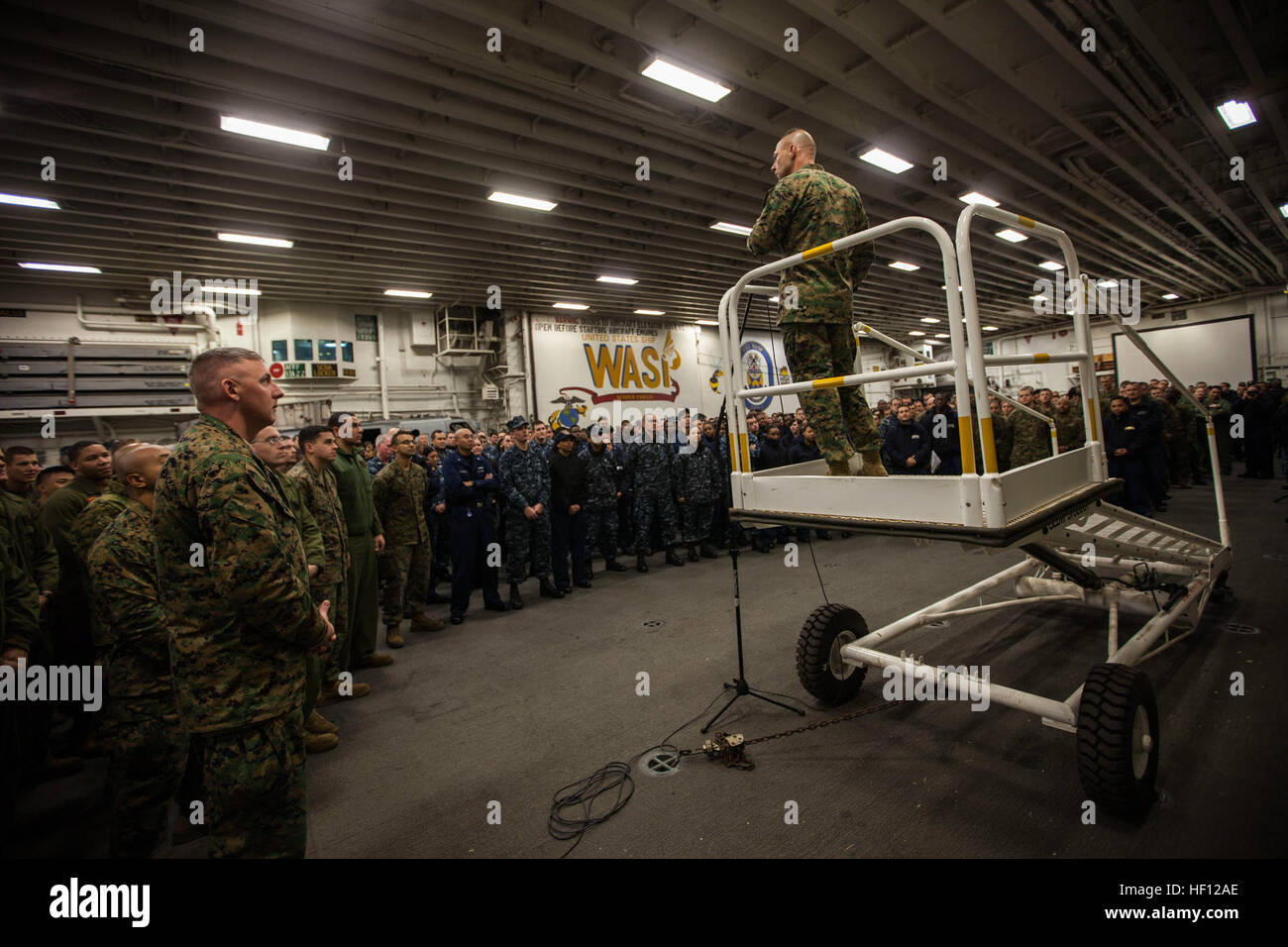 Sgt. Maj. Todd M. Parisi, 26th Marine Expeditionary Unit sergeant major ...