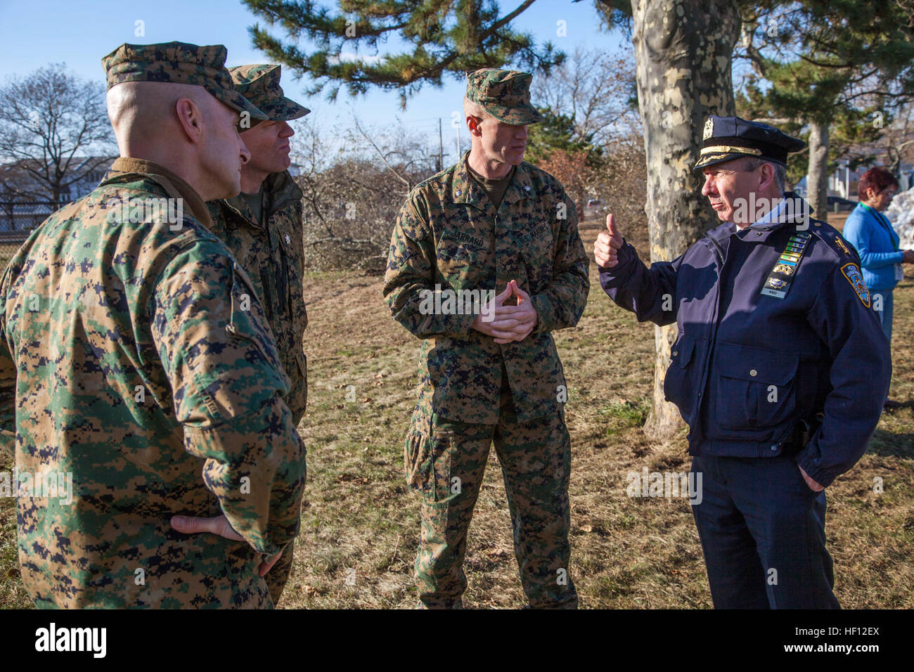 Col. Matthew St. Clair, 26th Marine Expeditionary Unit (MEU) commanding ...