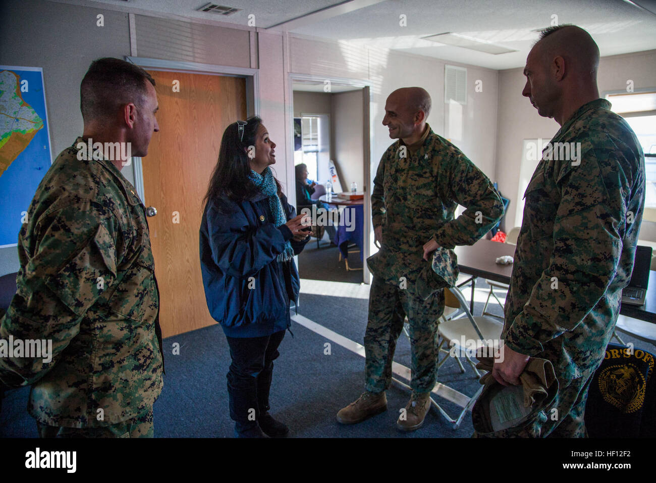 Col. Matthew St. Clair, 26th Marine Expeditionary Unit (MEU) commanding ...