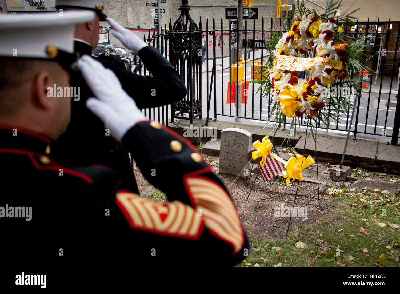 NEW YORK -- Lt. Col. Richard Bordonaro, 6th Communication Battalion ...