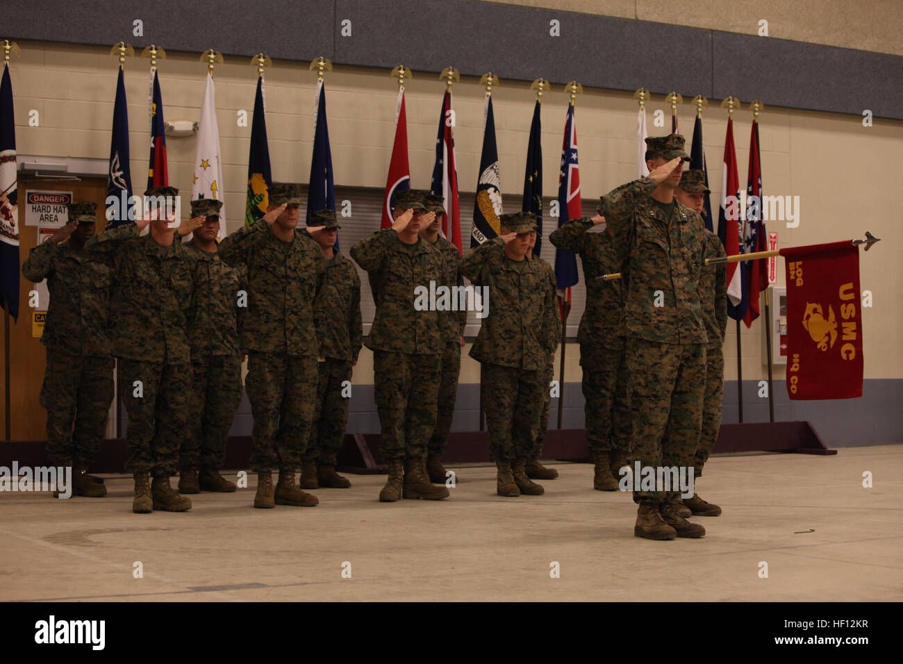 Marines with the new Marine Special Operations Logistics Battalion, U.S ...