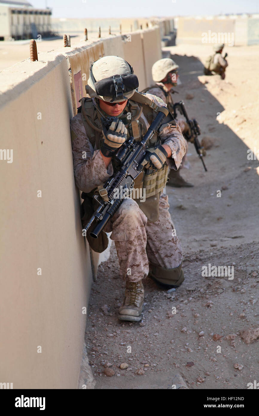 Marines assigned to Light Armored Reconnaissance Platoon, Weapons ...