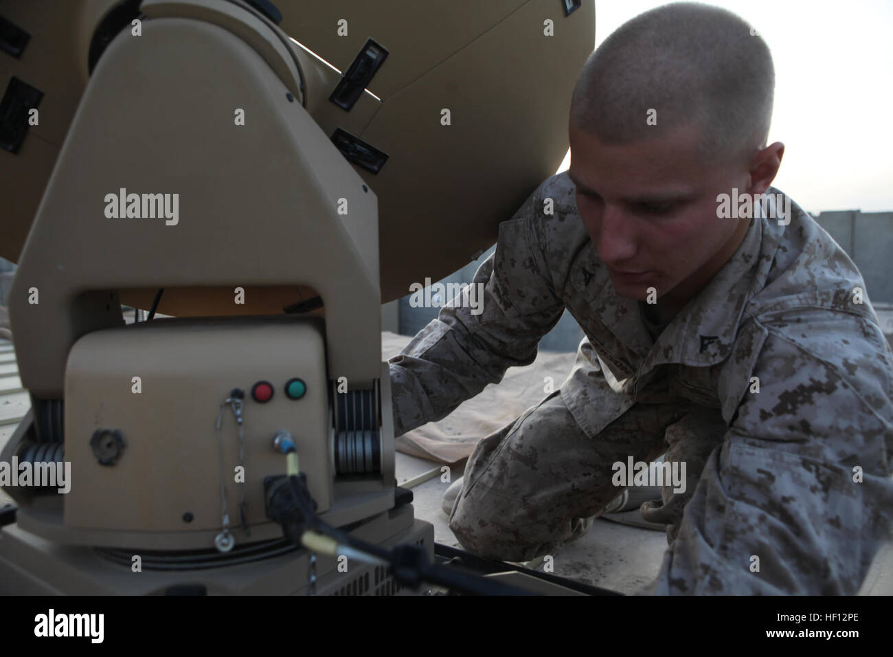 Lance Cpl. Nicholas Patterson, data network specialist and information ...
