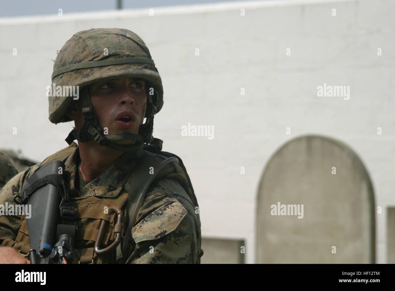 Lance Corporal Andrew J. Leviskia of Echo Company, Battalion Landing ...