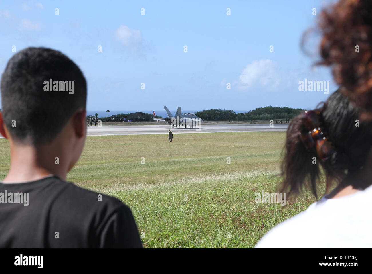 Students from the Tinian High School Junior Reserve Officer Training ...