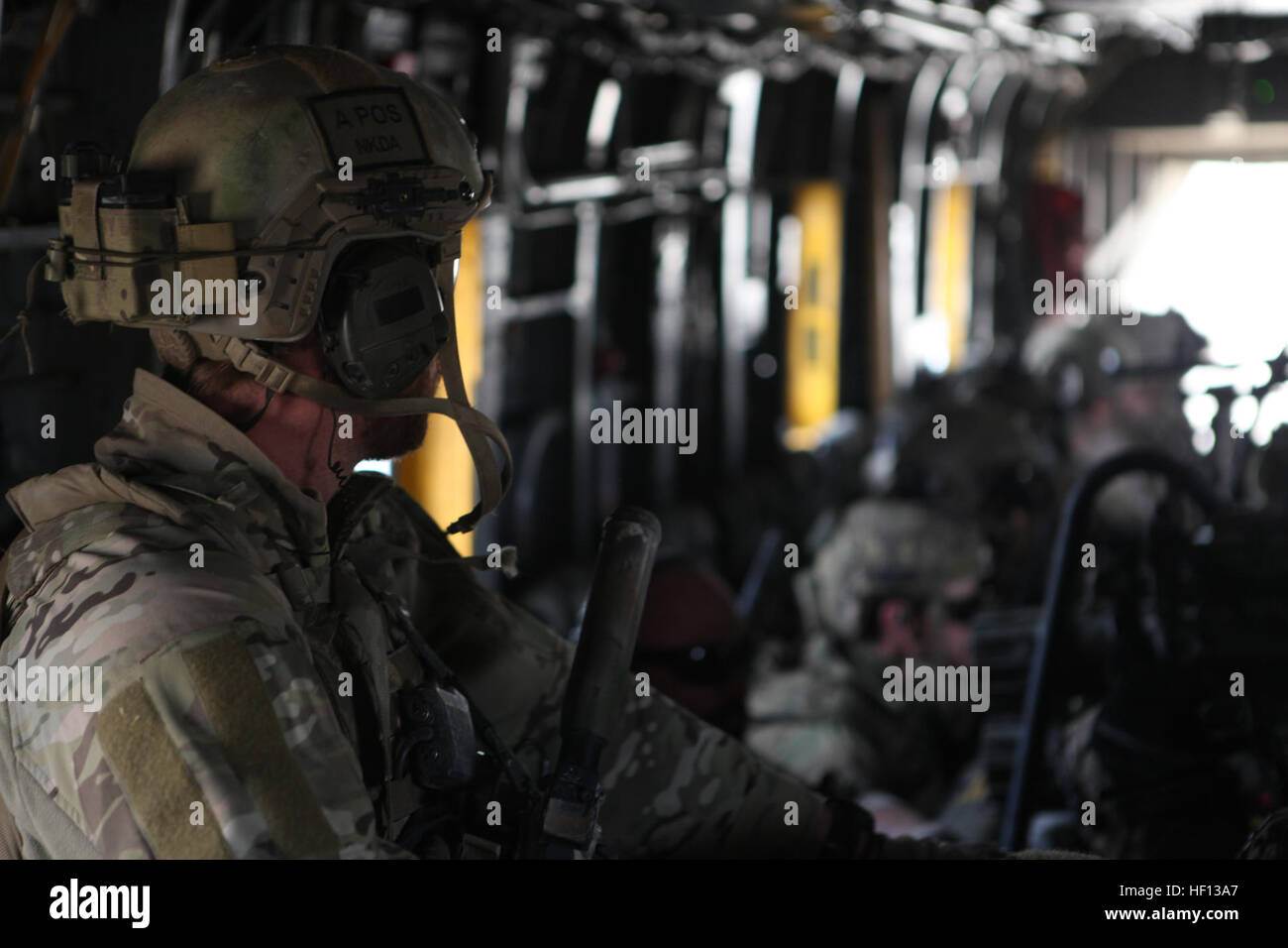Members of Special Operations Task Force 66 fly on a CH-53E Super ...