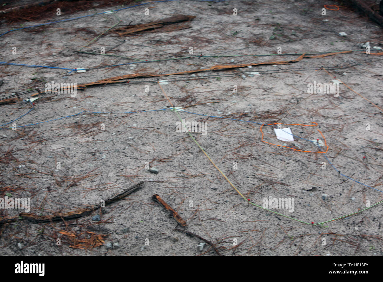 A terrain model was used to help the Marines with Combat Logistics ...