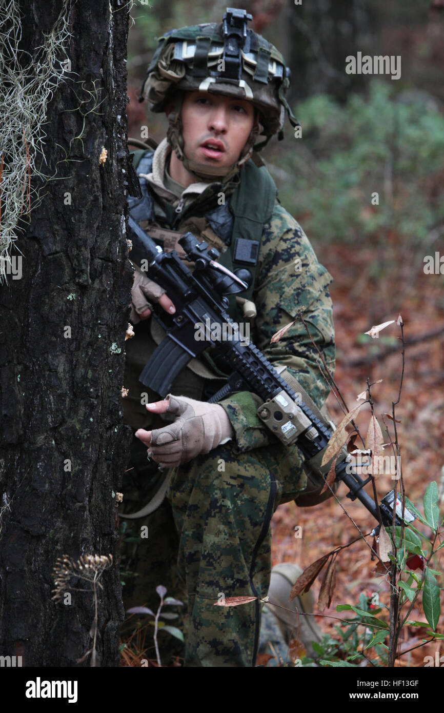 Cpl. Damon R. Ortega, a combat engineer with 8th Engineer Support ...