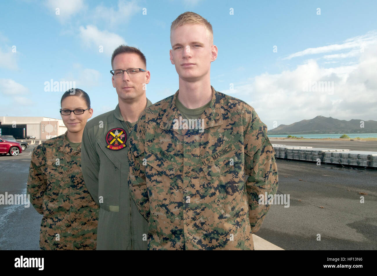 Marine corps intelligence officer hi-res stock photography and images ...