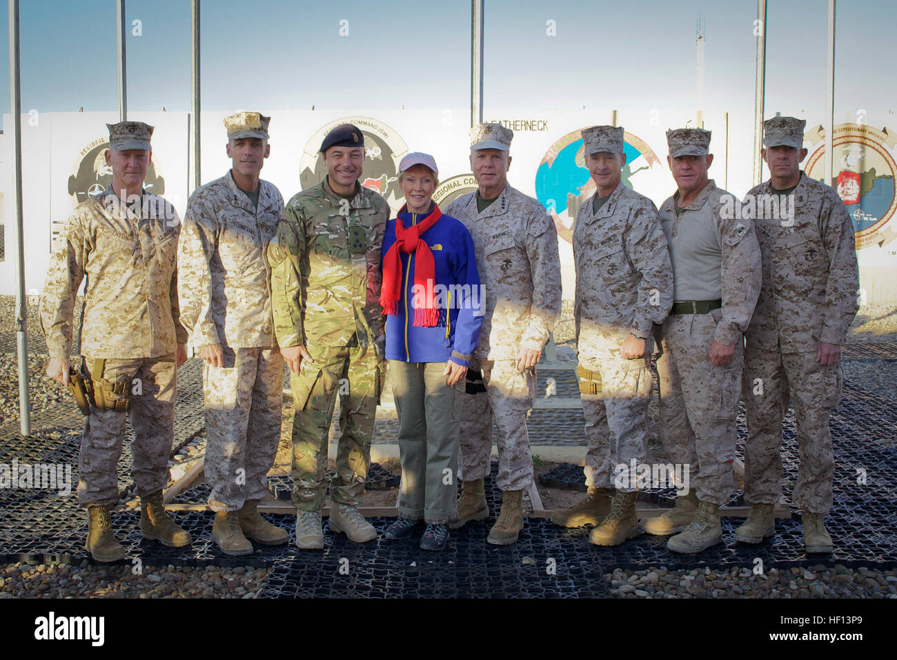 From left, U.S. Marine Corps Lt. Gen. Richard T. Tryon; Maj. Gen. Gregg ...