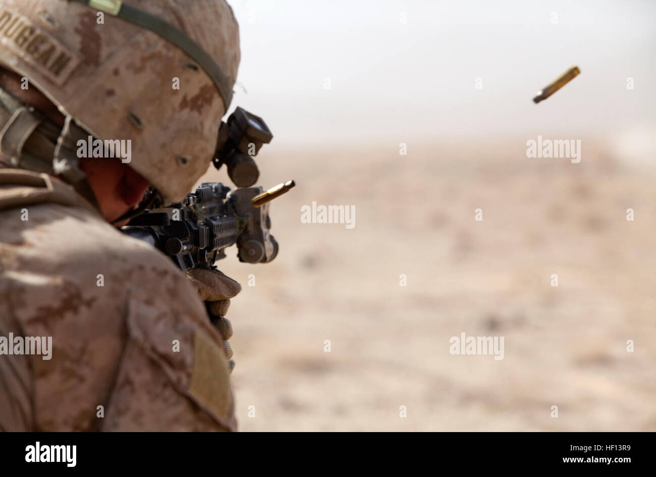 U.S. Marine Corps Lance Cpl. Marc Duggan, an anti-tank missleman ...
