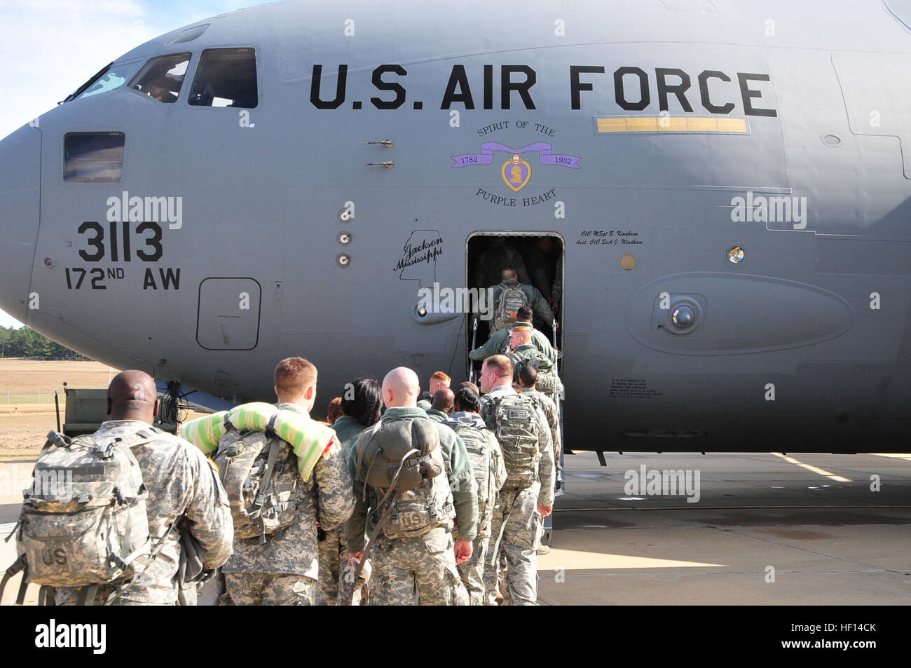 Approximately 150 members of the Mississippi Army and Air National ...