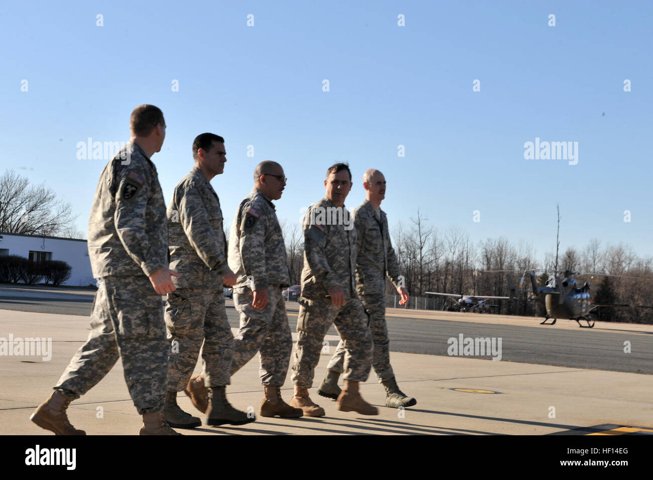 Army Brig. Gen. Arthur W. Hinaman and Air Force Brig. Gen. Marc H ...