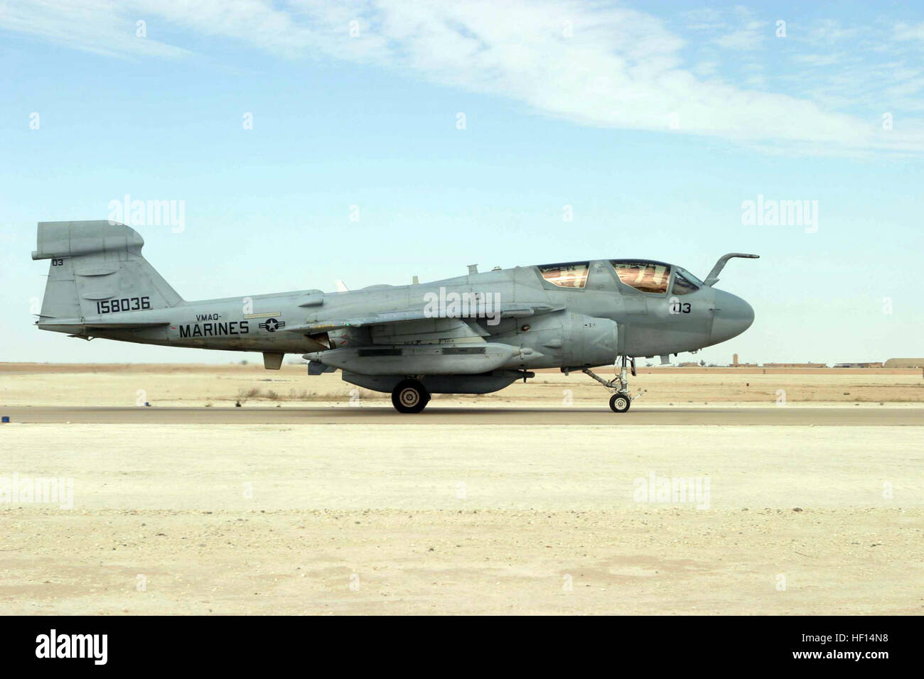 050224-M-5865P-005 Al Asad Air Base, Iraq (Feb. 24, 2005) Ð An EA-6B ...