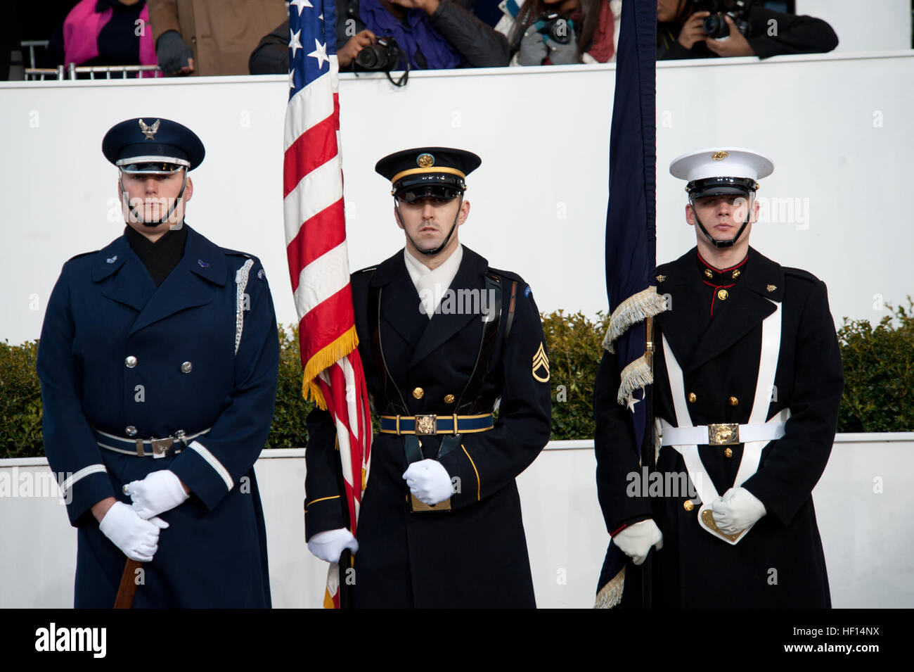 Military color guard hi-res stock photography and images - Alamy