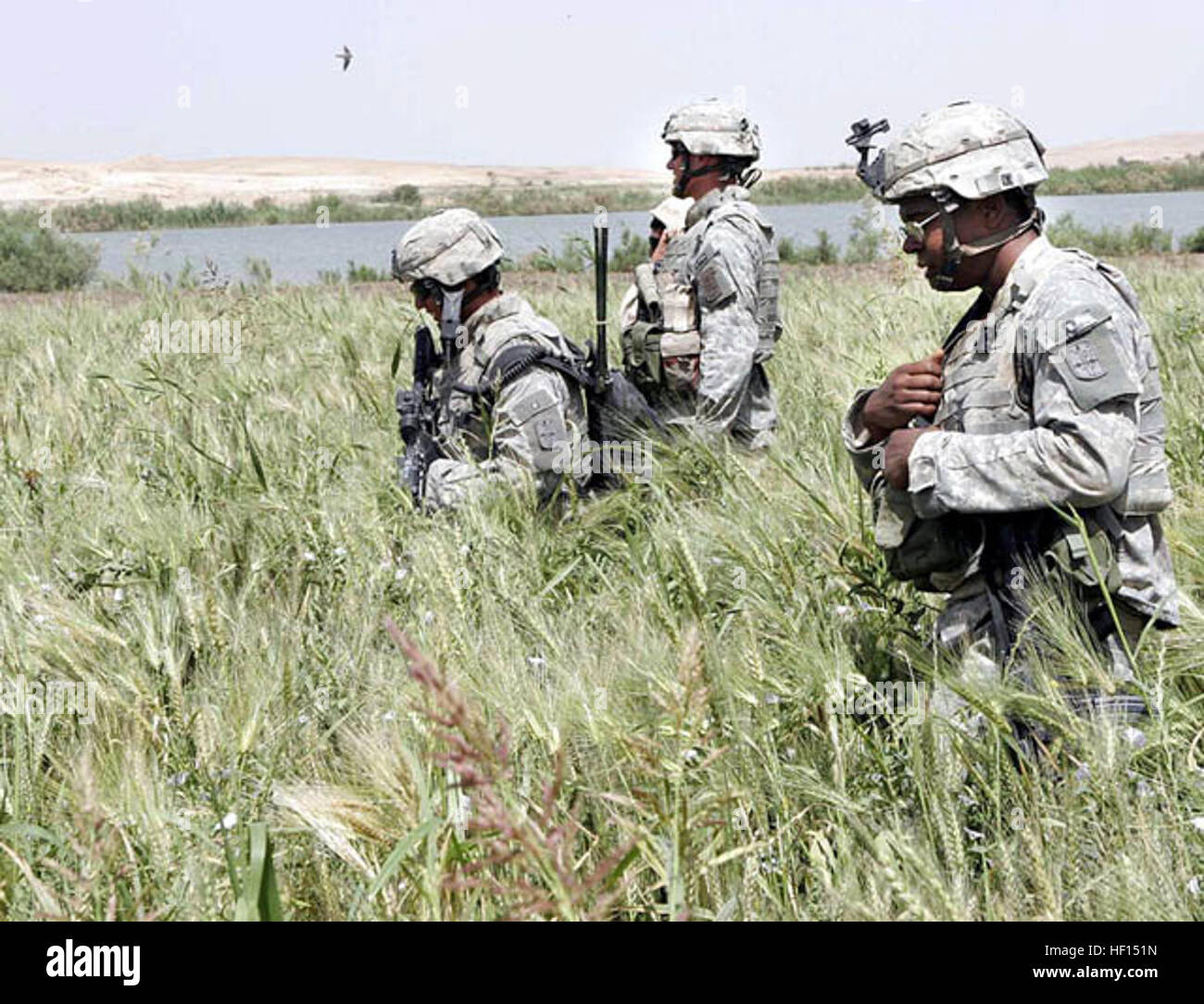 06 May, 2006- U.S. Soldiers with Apache Company, 4th Battalion, 23rd ...