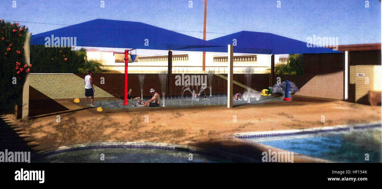 This computer generated image shows Marine Corps Logistics Base Barstow ...