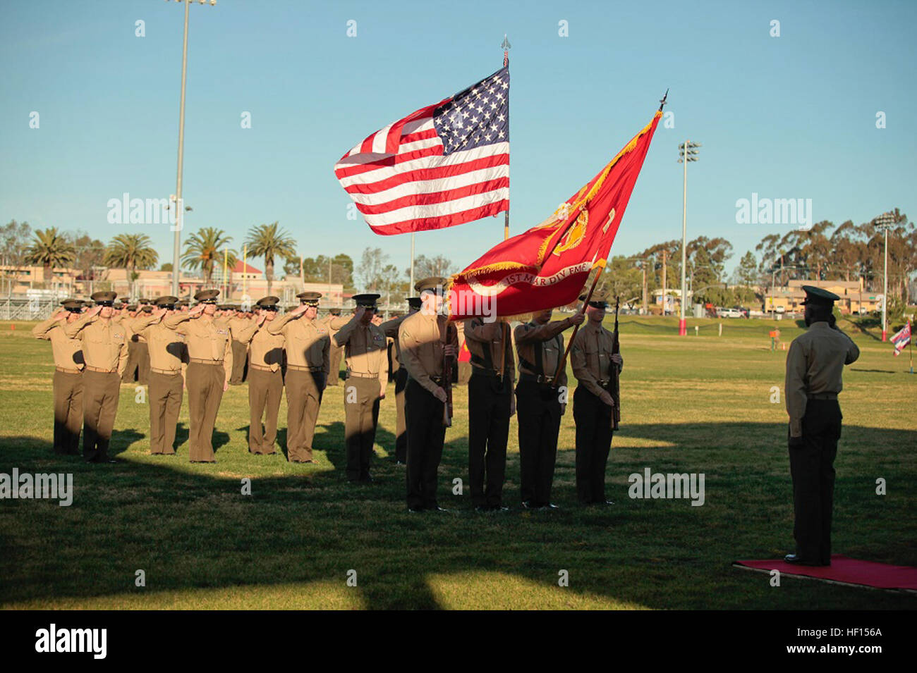 General Ronald Bailey, the commanding general of 1st Marine Division ...