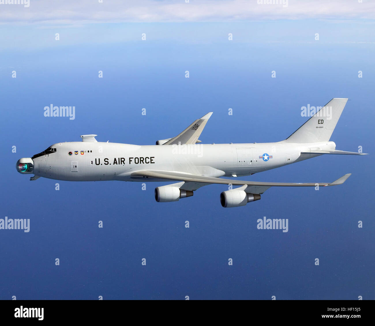 Yal 1A AIrborne Laser Aircraft conducts initial ball rotation tests at ...