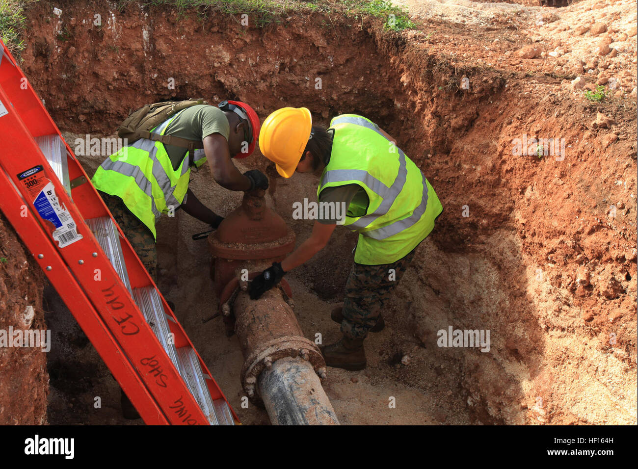 ANDERSEN AIR BASE, Guam- Marines with Combat Logistics Detachment 39 ...
