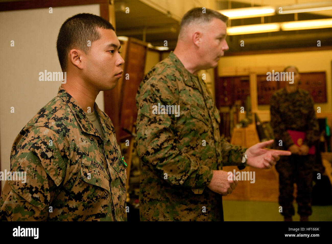 U.S. Marine Brig. Gen. Neil Nelson the 3rd Marine Logistics Group ...