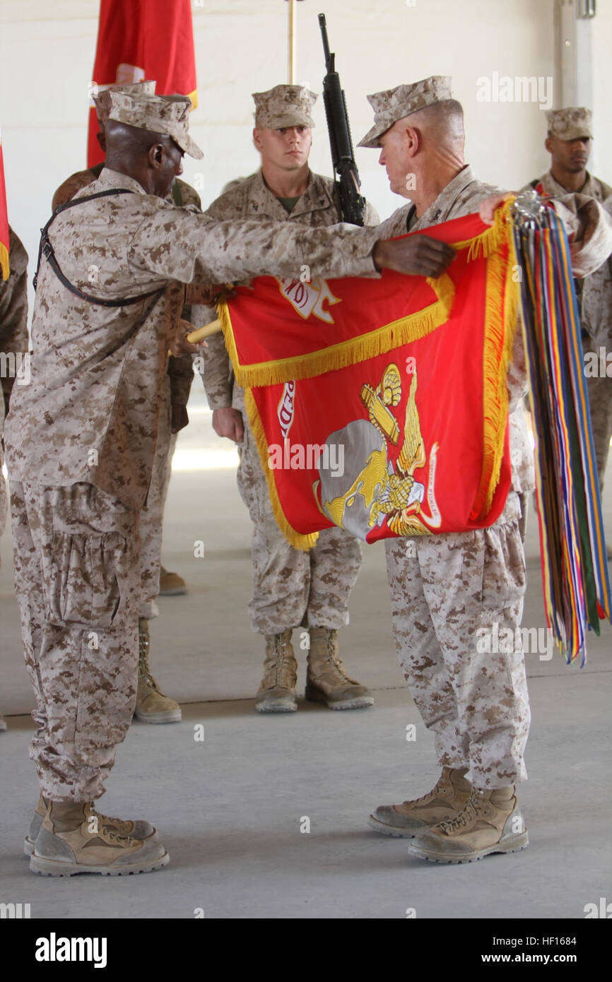 Sergeant Major Harrison L. Tanksley (left), I Marine Expeditionary ...