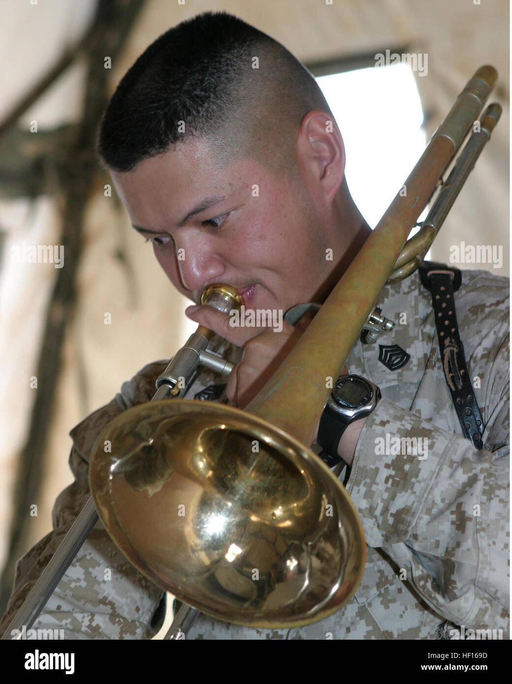 Sergeant major of 2d maw hi-res stock photography and images - Alamy