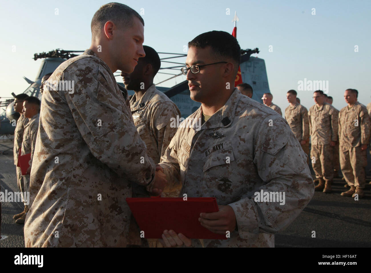 Hospital Corpsman 3rd Class Louis A. Huerta, Headquarters and Service ...