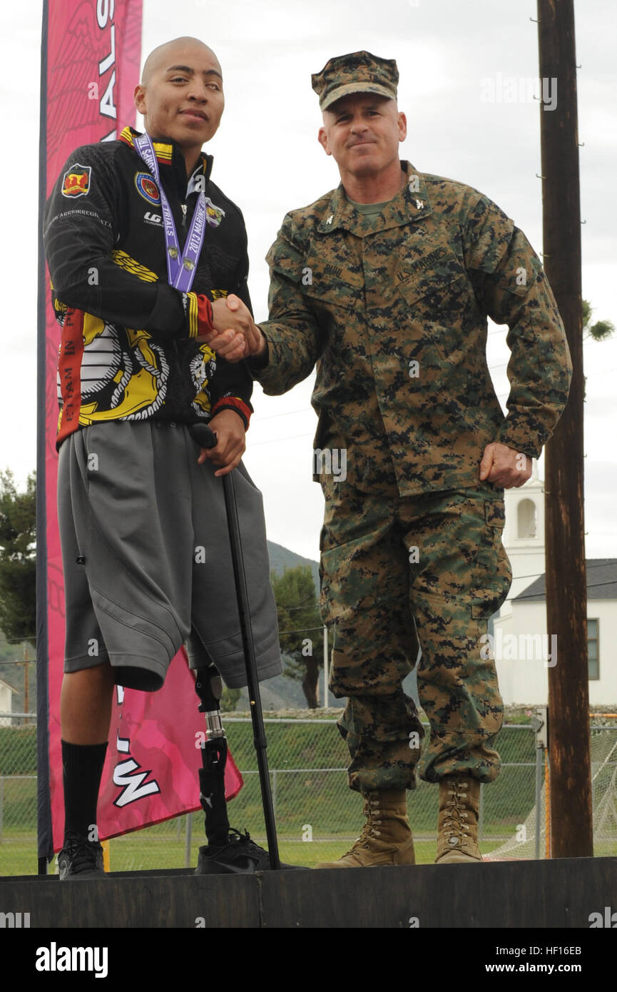 U.S. Marine Corps Colonel Willie Buhl Commanding Officer, Wounded ...