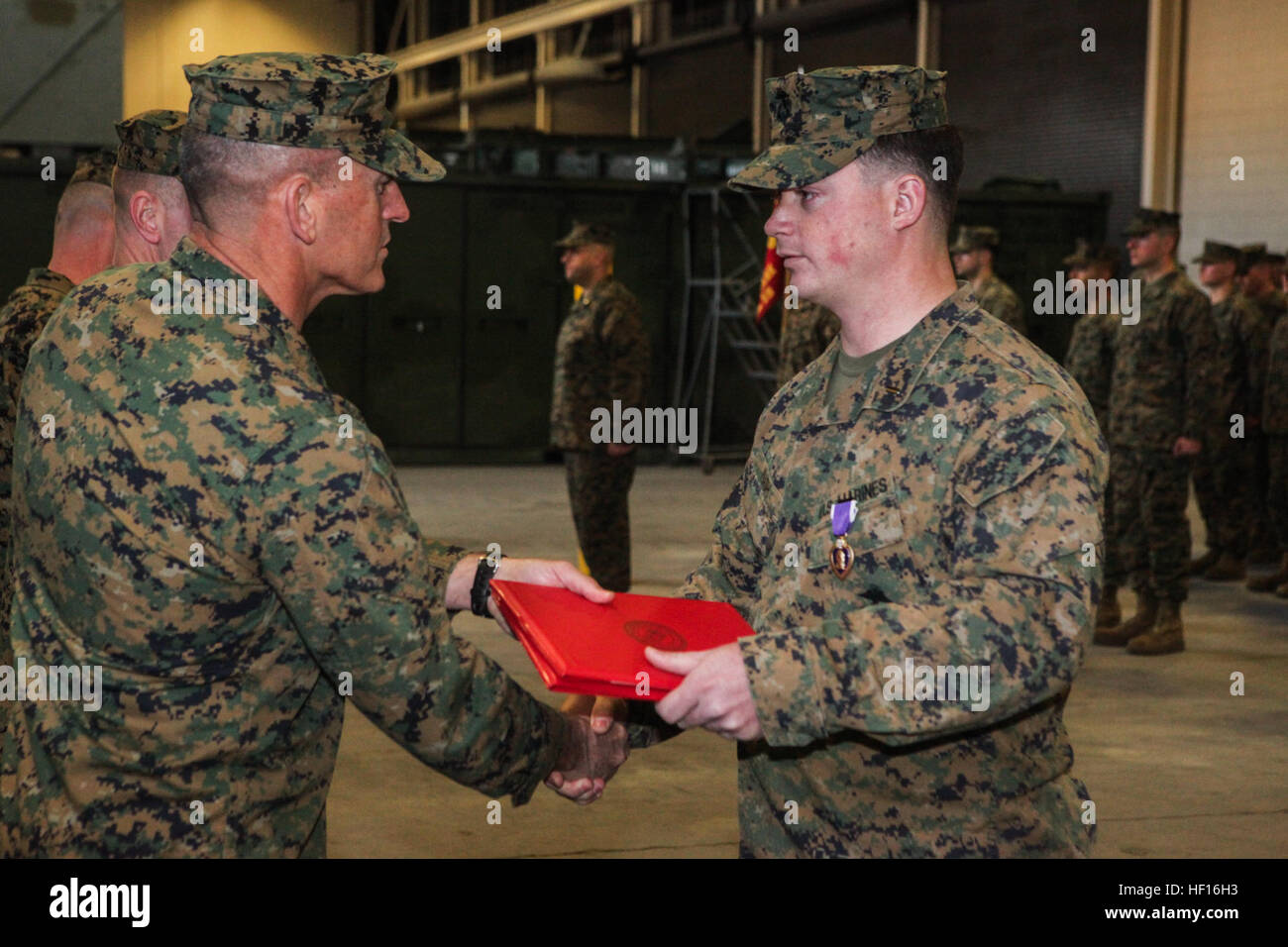 Brig. Gen. James Lukeman, the commanding general, 2nd Marine Division ...