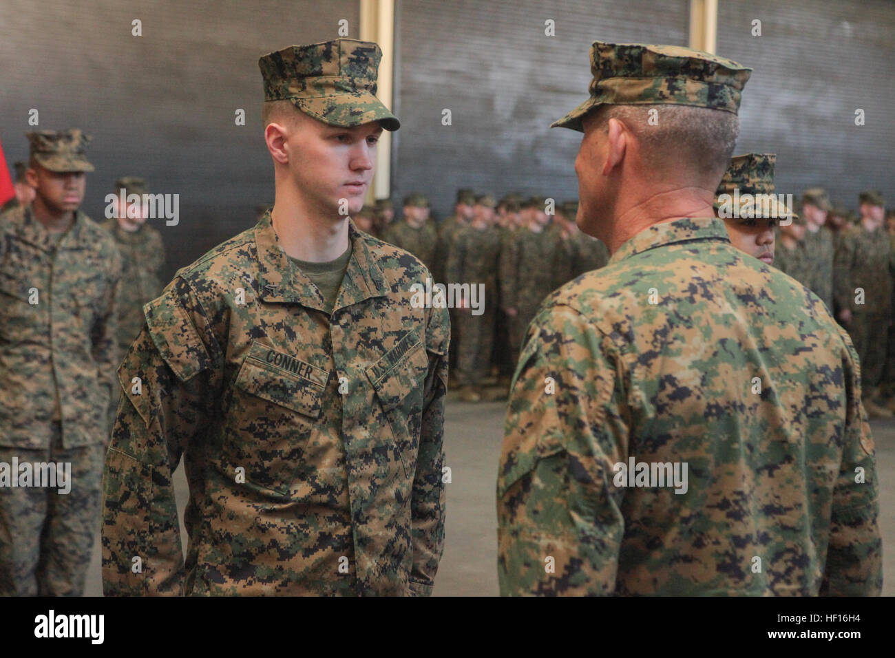 Corporal Kenneth Conner, a motor transport operator with Bravo Company ...